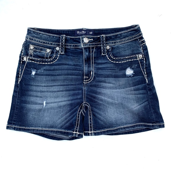Miss Me | Shorts | Miss Me Saddle Up Border Stitch Flap Pocket Midrise ...